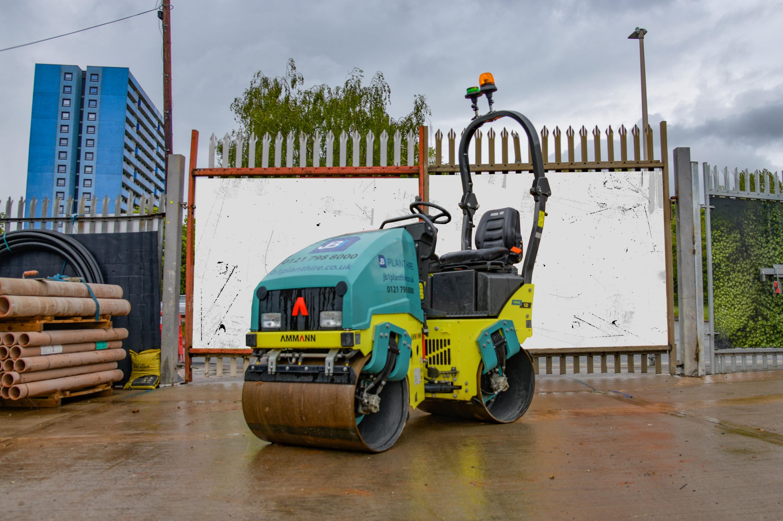 80 cm Twin Drum Roller - JB Plant Hire